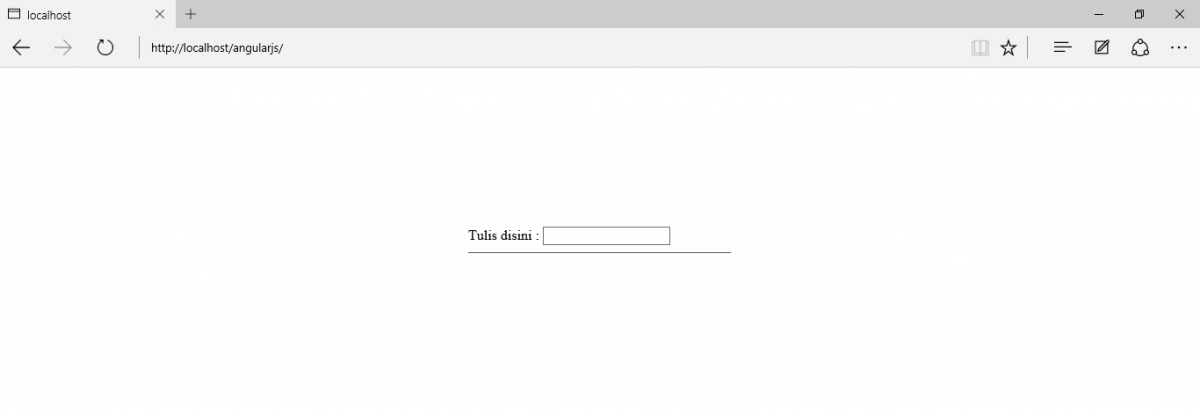 Tutorial AngularJS Untuk Aplikasi Web