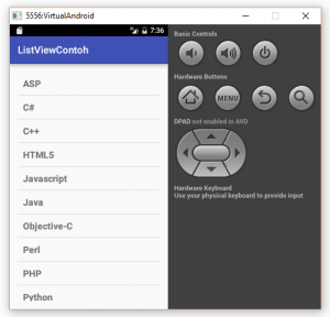 Cara Membuat ListView Menggunakan Android Studio | TeknoJurnal